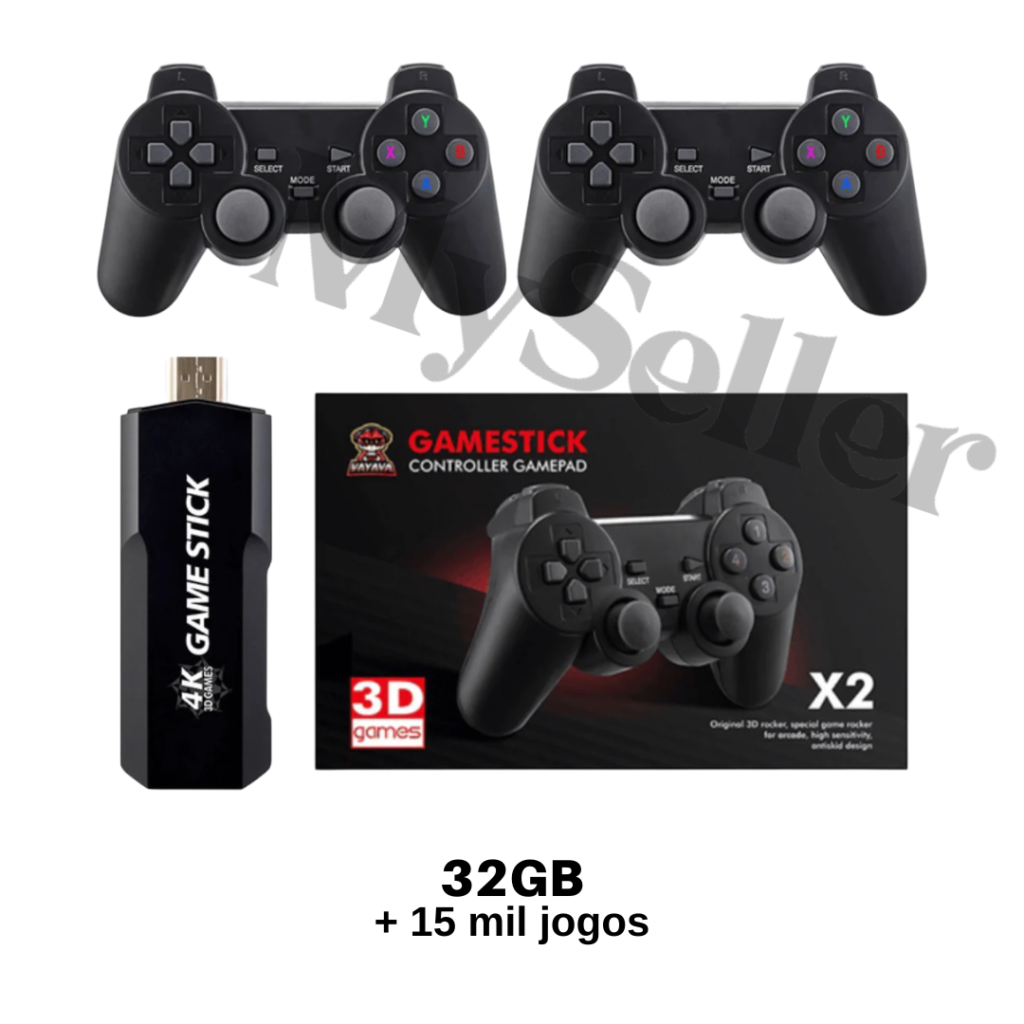 Game Stick GD10 4k Vayava 3D 16gb/32gb/128gb +40 mil jogos
